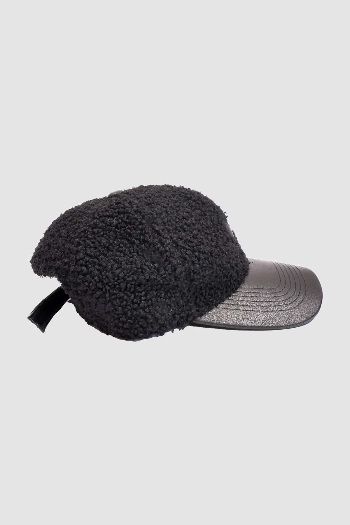 Curly sherpa cap
